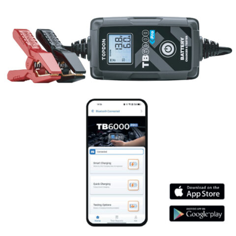TESTER Y CARGADOR DE BATERÍA TB6000PRO - FyC Equipos